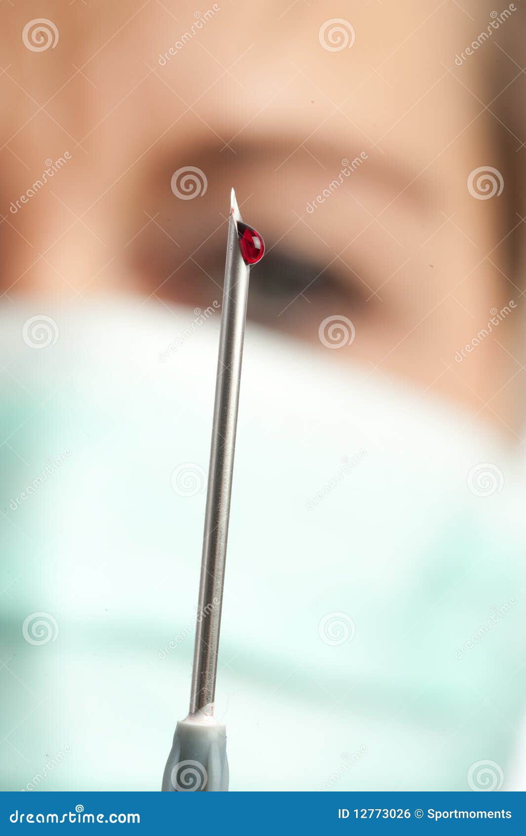 Doctor with Blood Extraction Stock Photo - Image of gloves, medical ...