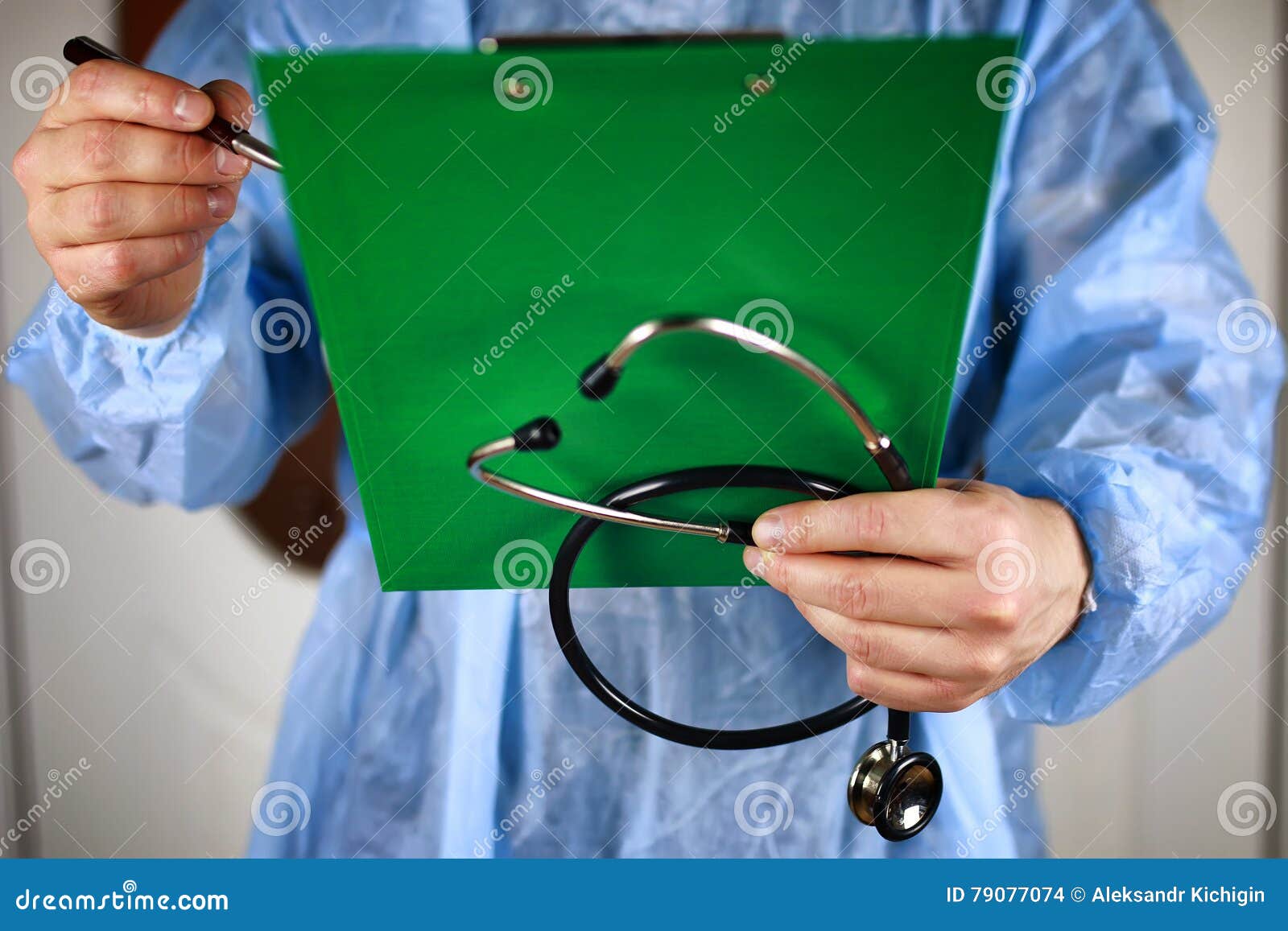 Doctor Cardiologist Stethoscope File Stock Photo - Image of form ...