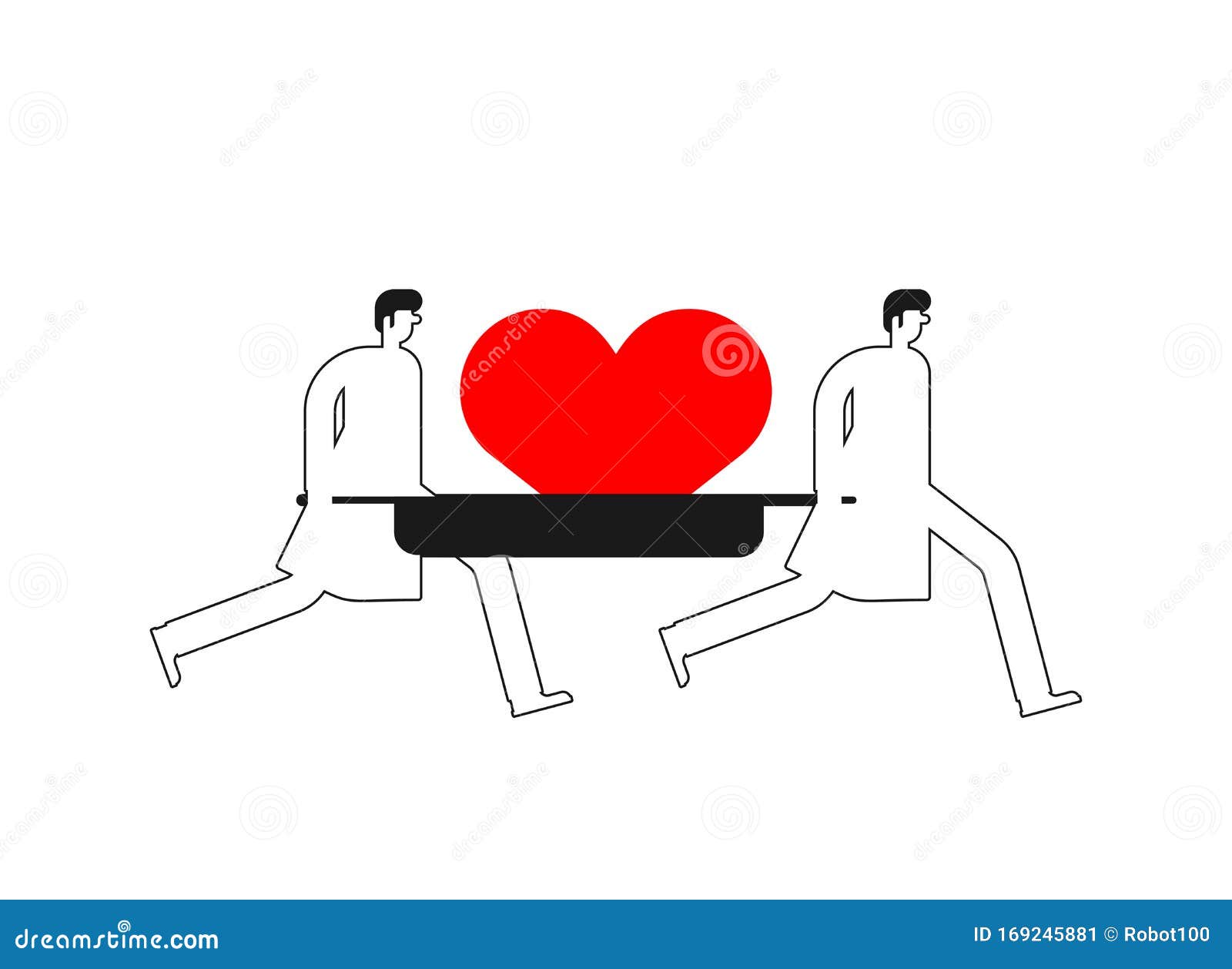 Stretcher. Vector Drawing | CartoonDealer.com #143622895