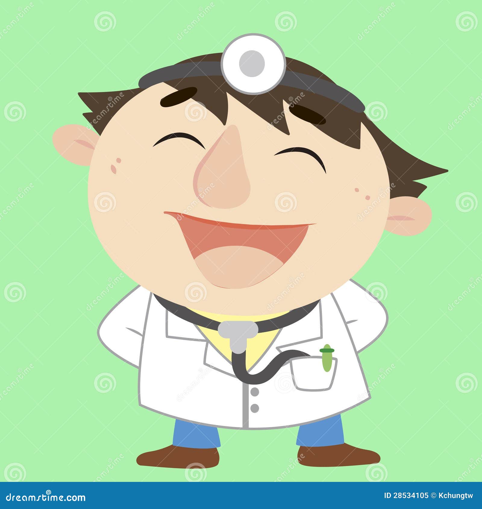 Doctor ,Cartoon Character, Vector Illustration Stock Vector ...