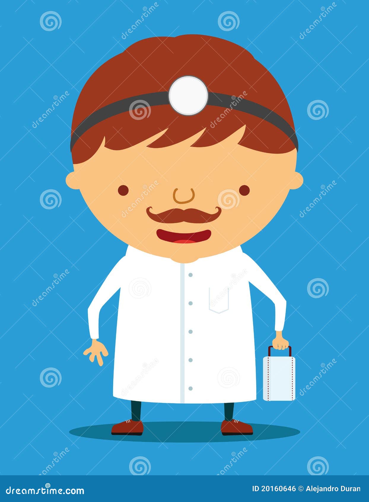 Doctor character stock vector. Illustration of concept - 20160646