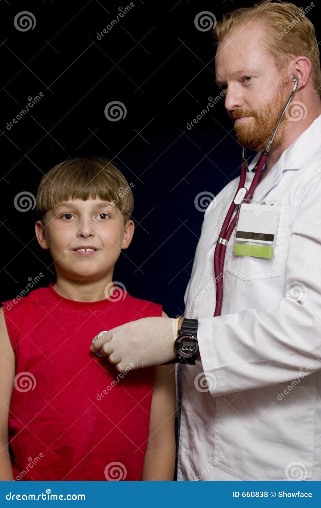 Doctor checking patient stock photo. Image of child, clinical - 660838