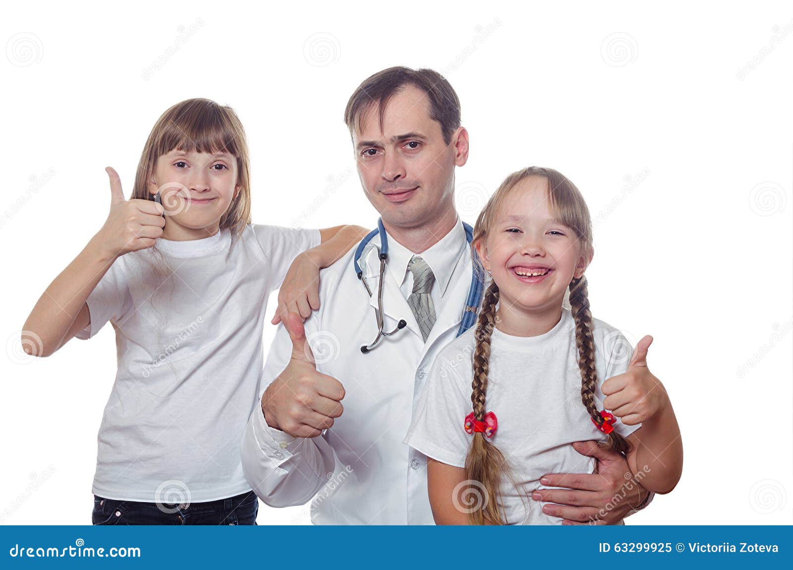 The Doctor with Children Shows a Class Stock Image - Image of medical ...