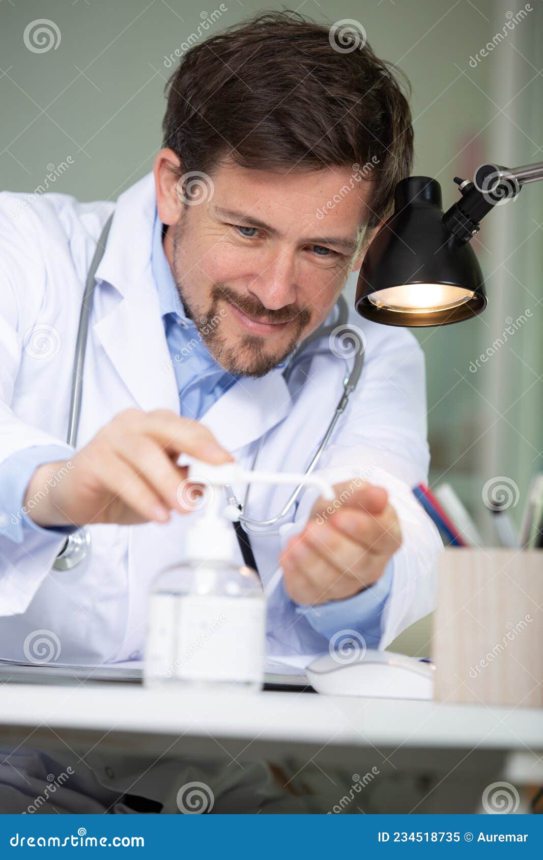 Doctor cleaning hands stock image. Image of sink, medicare - 234518735