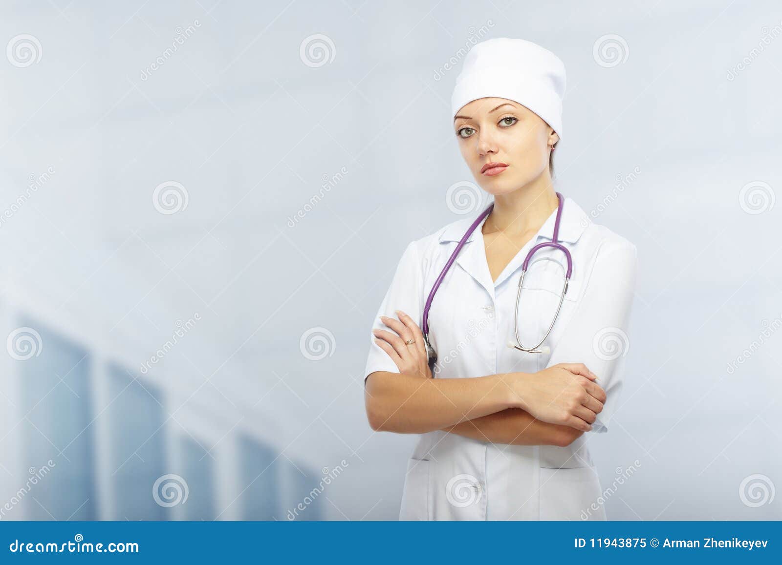 Doctor in the clinic stock image. Image of medical, cardiology - 11943875