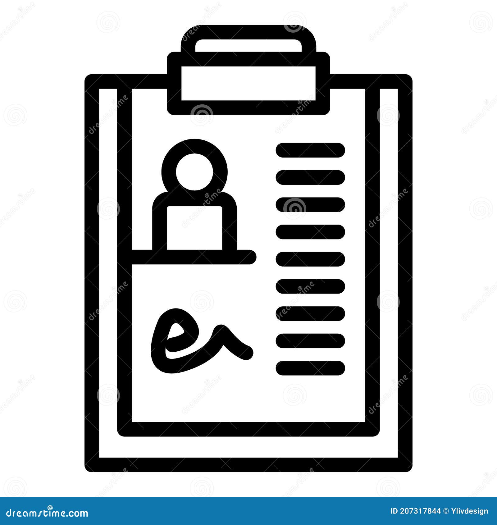 A Doctor With A Clipboard. Cute Character Of Doctor With Checklist ...