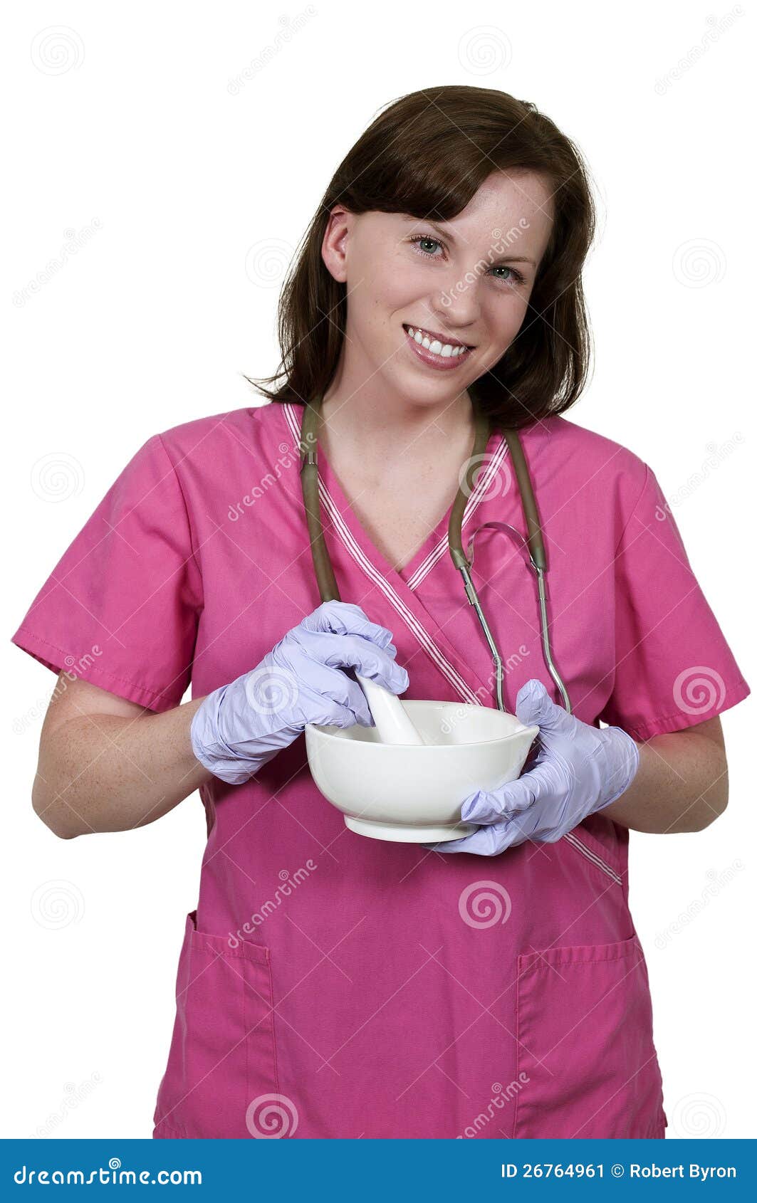 Doctor Con El Mortero Y Pestel Imagen de archivo - Imagen de amoladora ...