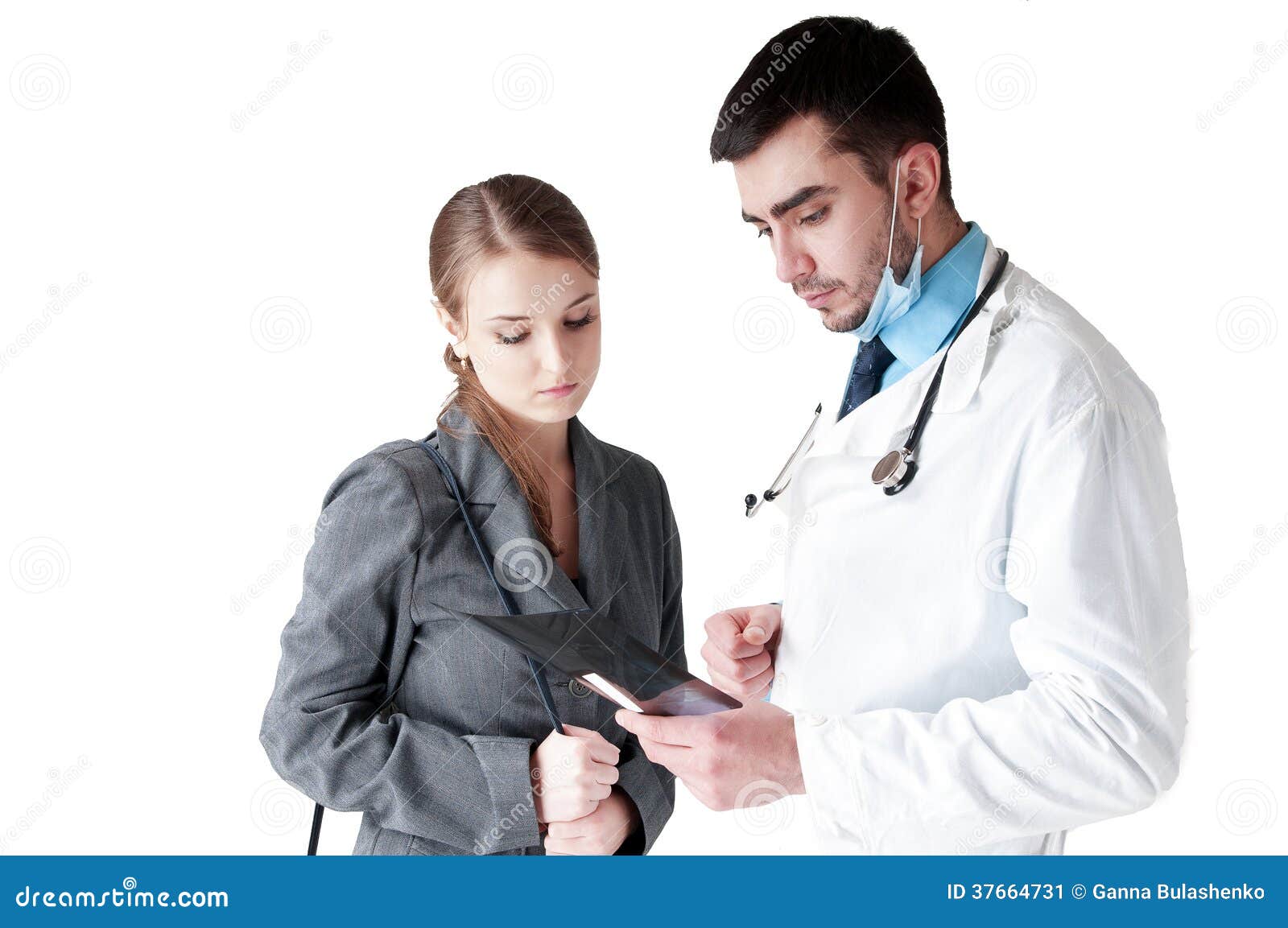 Doctor con el paciente. imagen de archivo. Imagen de enfermo - 37664731