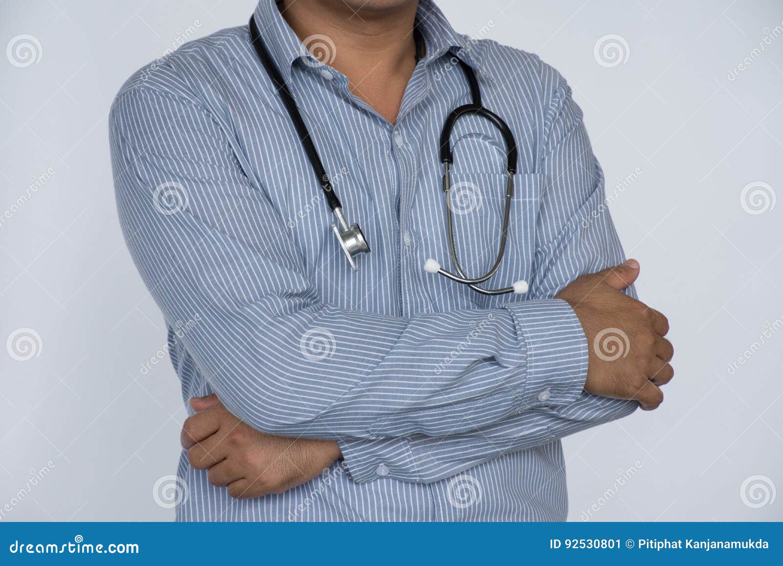 The doctor is confident. stock image. Image of human - 92530801