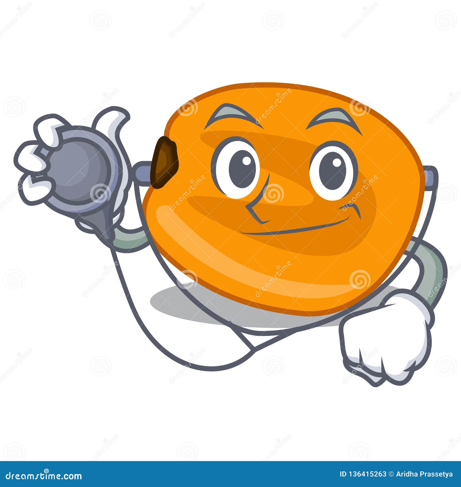 Doctor Corn Nuts in the Character Bowl Stock Vector - Illustration of ...