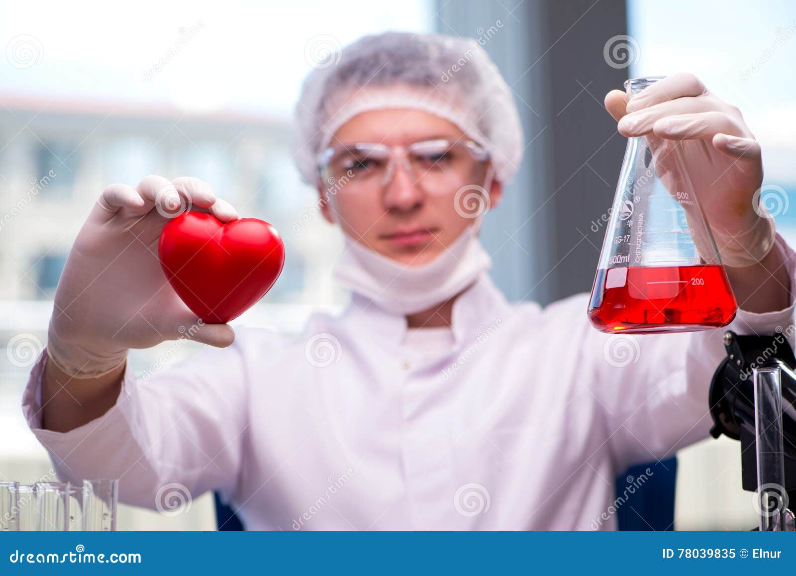 The Doctor Curing Heart in Medical Concept Stock Image - Image of care ...