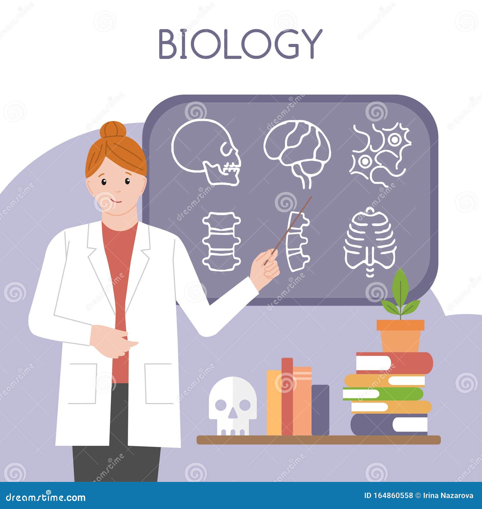 Female Biologist. International Day of Women and Girls in Science ...