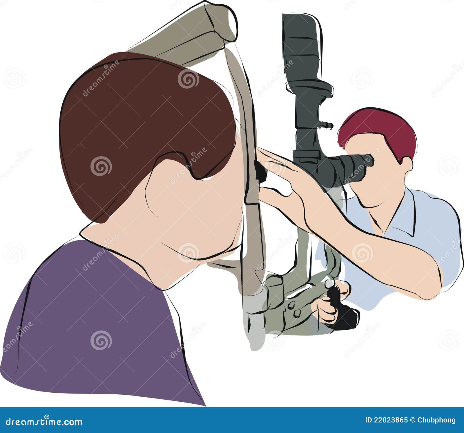 Doctor De Ojo, Oftalmólogo, Stock de ilustración - Ilustración de ...