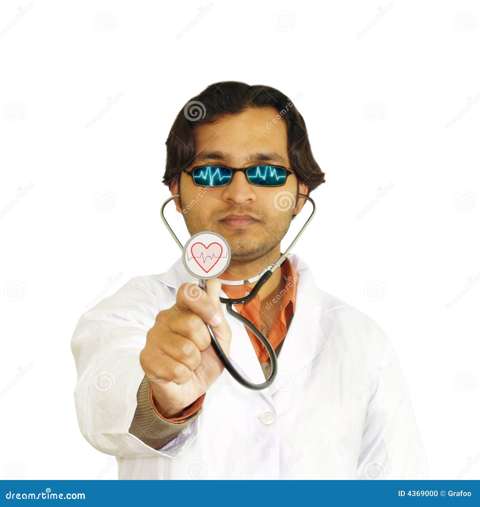 Doctor del corazón foto de archivo. Imagen de adulto, visualizado - 4369000