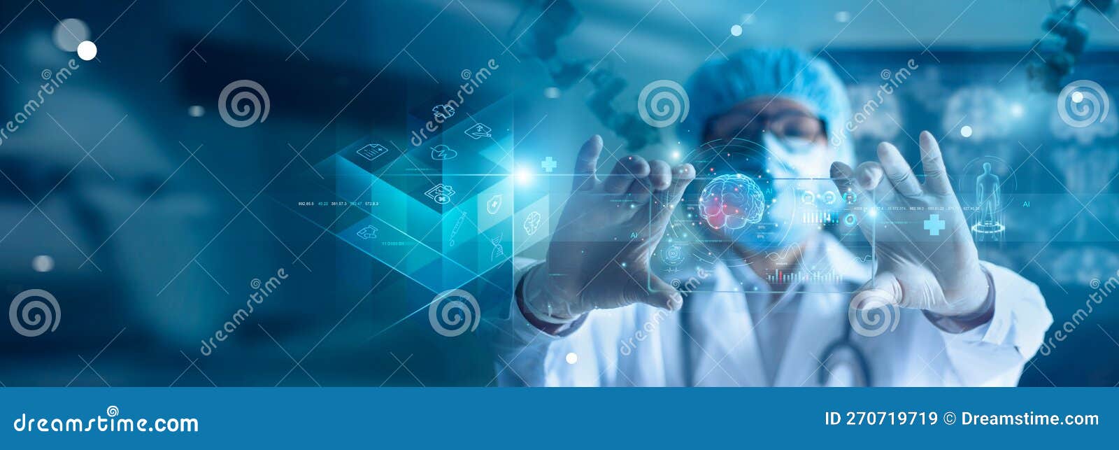 Doctor Diagnose and Checking Brain Testing Result with Computer and AI ...