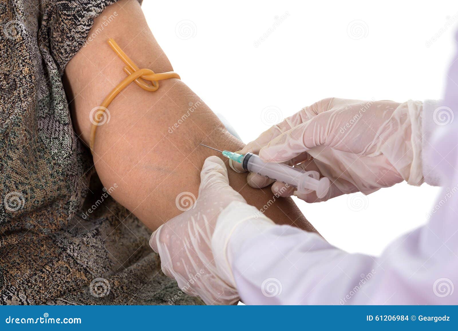 Doctor Drawing Blood Sample from Arm for Blood Test Stock Photo - Image ...