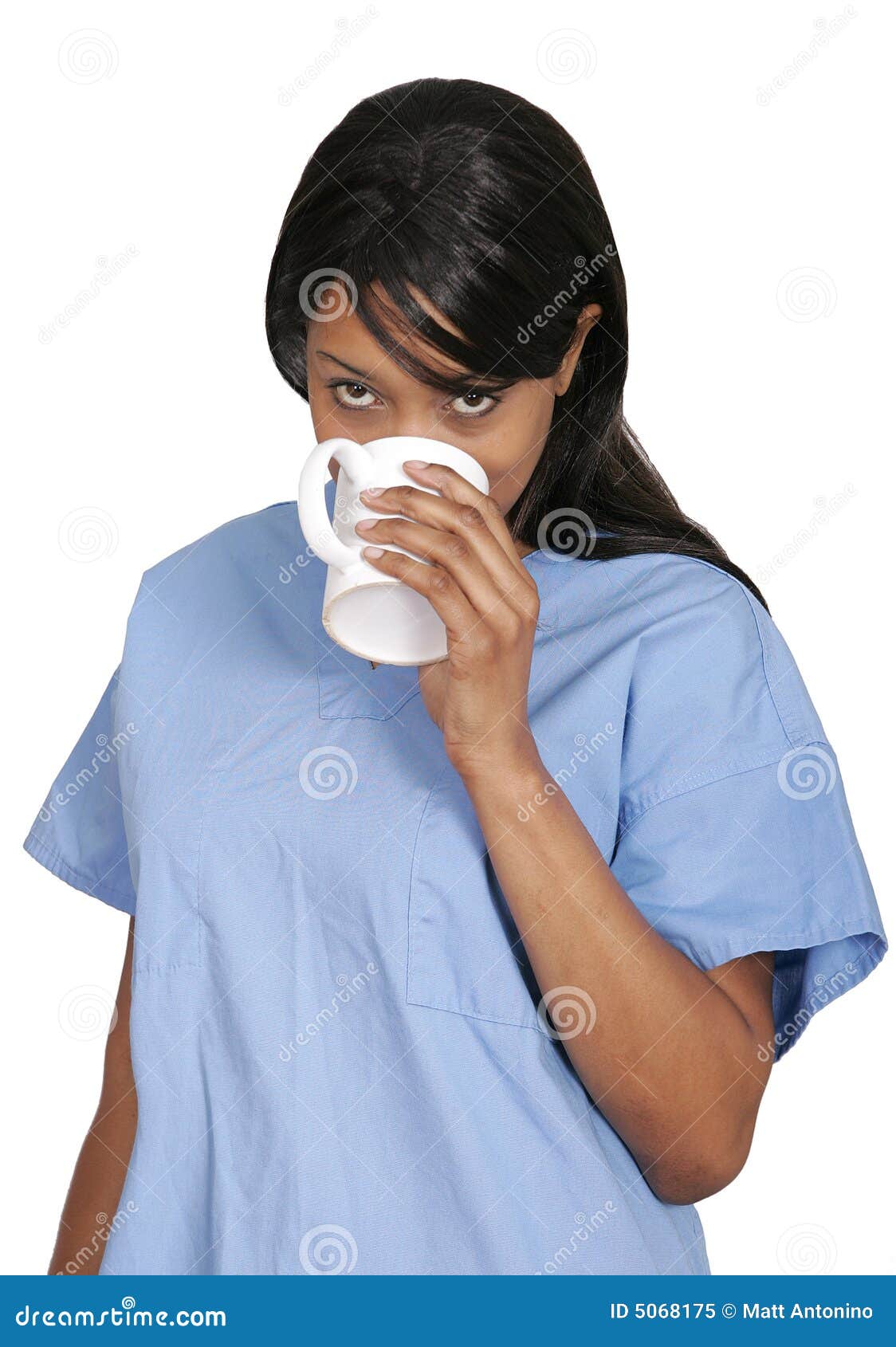 Doctor drinking coffee stock image. Image of coffee, doctor - 5068175