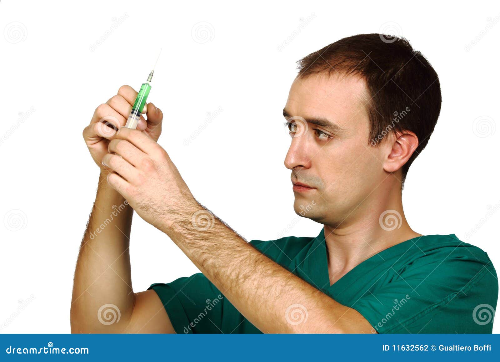 Doctor on duty stock photo. Image of hospital, young - 11632562