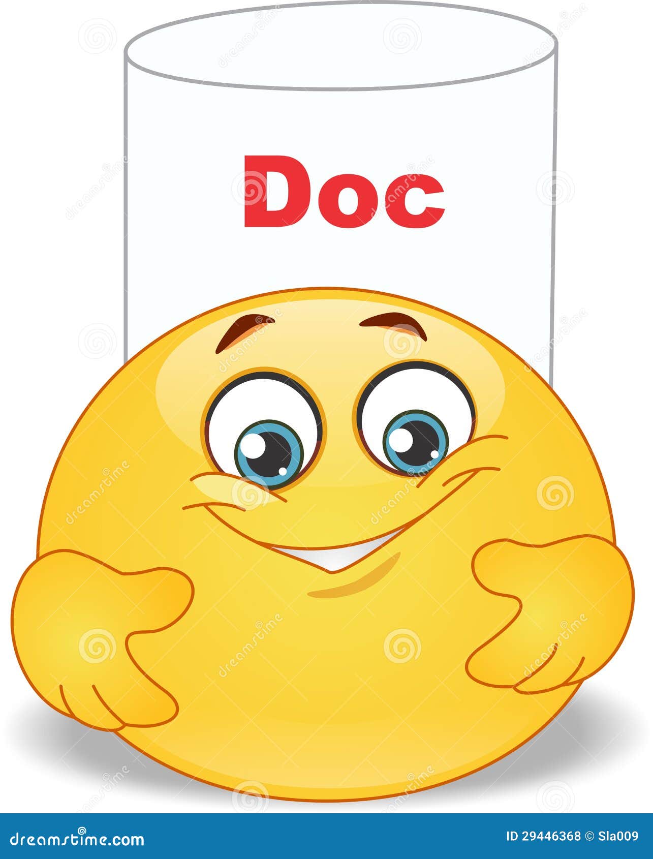 Set Of Doctor Emoticon Vector Isolated On White Background ...