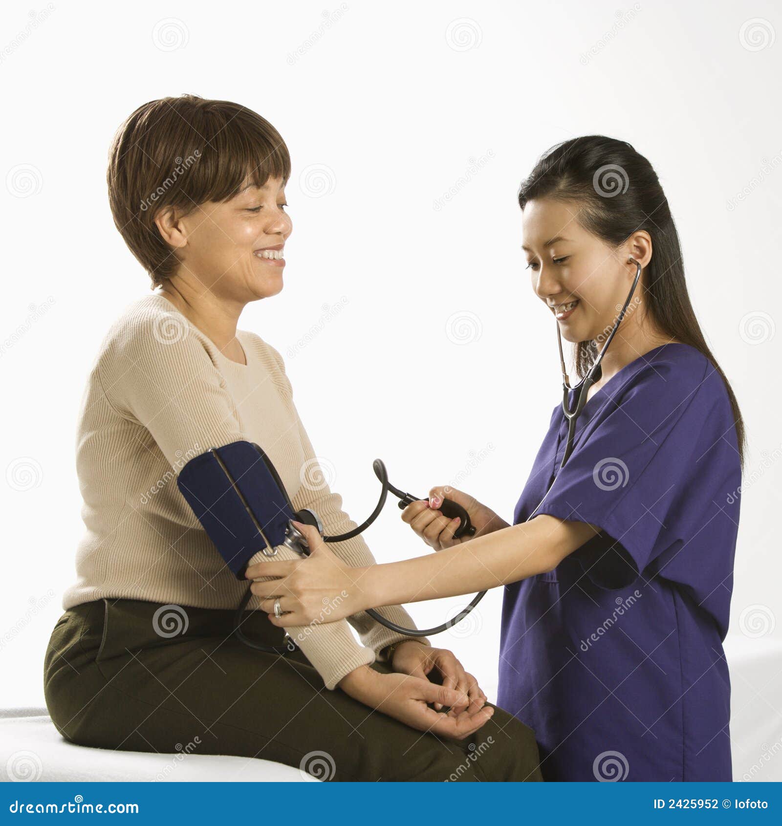 Doctor examining patient. stock photo. Image of adult - 2425952