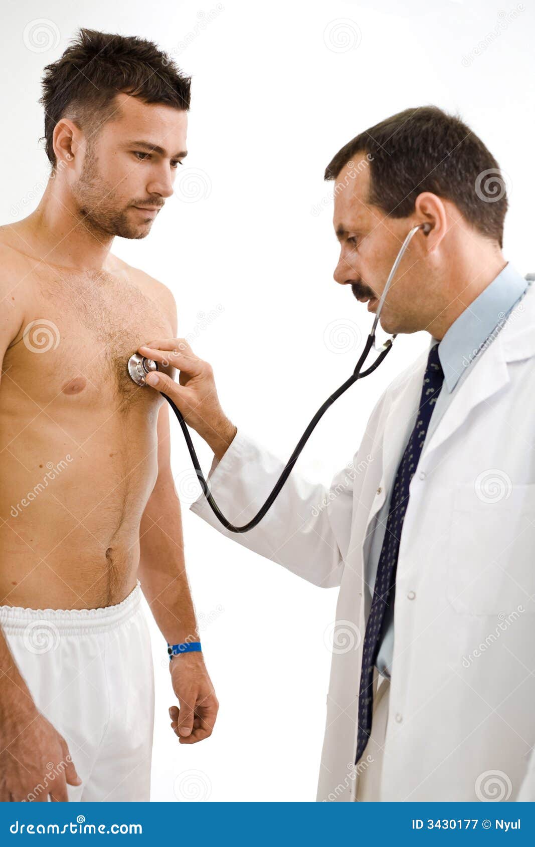 Doctor examining patient stock image. Image of body, hospital - 3430177