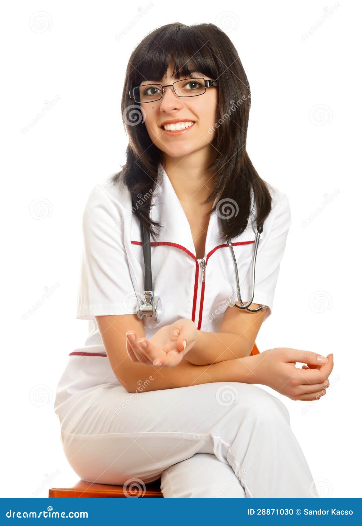 Doctor Explaining stock photo. Image of gesturing, hand - 28871030