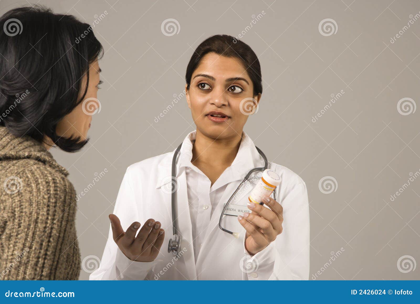 Doctor Explaining Medication. Stock Photo - Image of japanese, indian ...