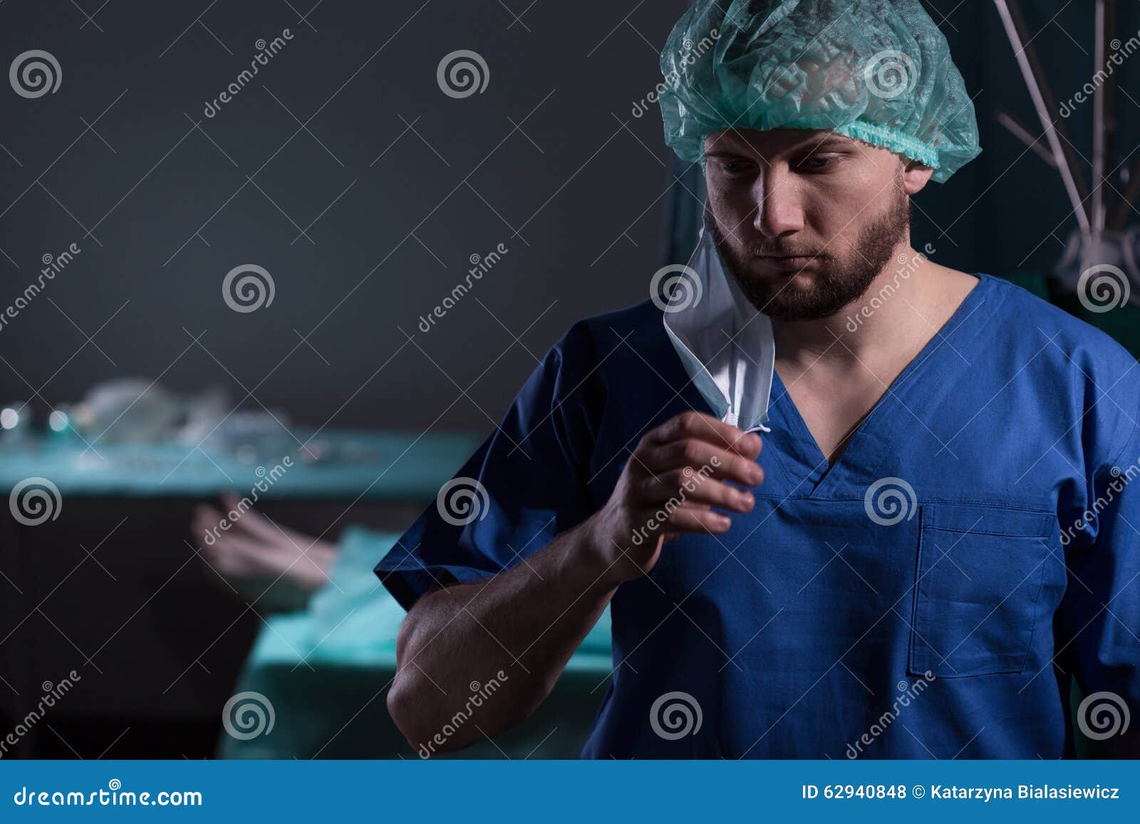 Doctor after Failed Medical Operation Stock Photo - Image of medic ...