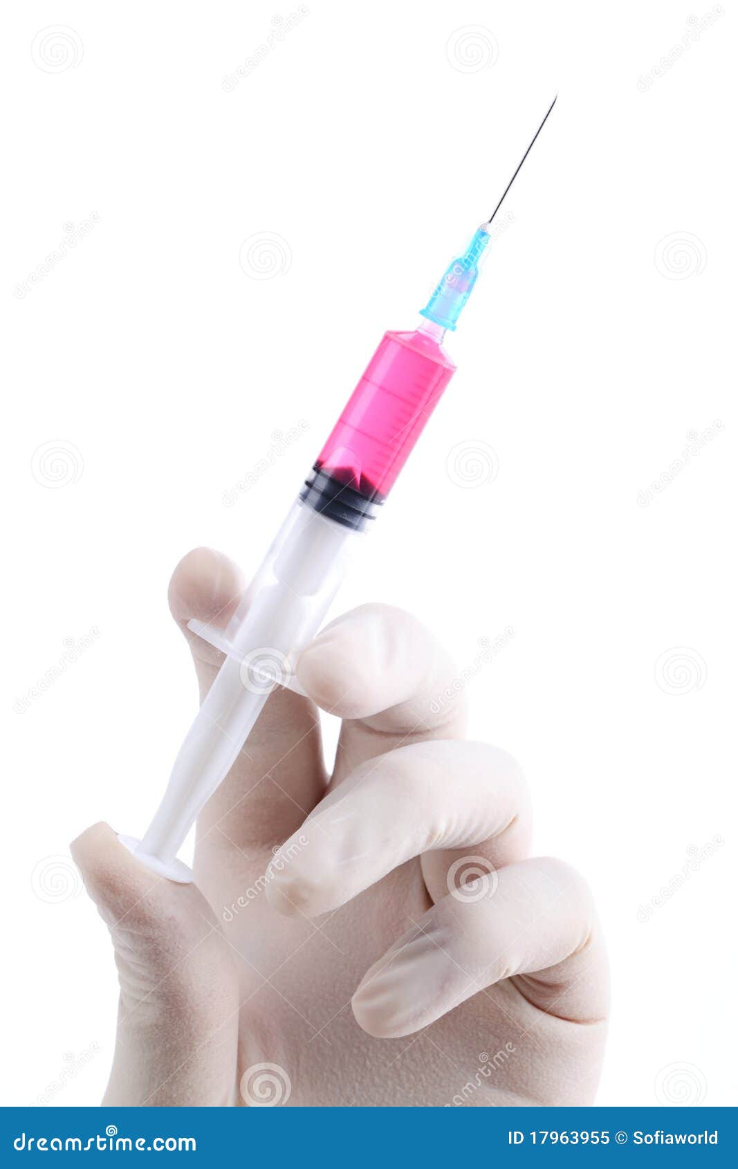 Doctor Hand with Medical Syringe Stock Image - Image of sample ...