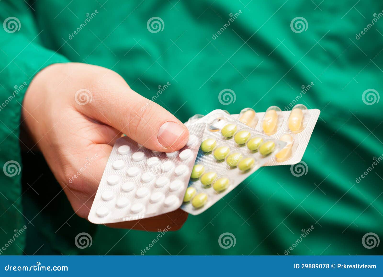Doctor handing over pills stock photo. Image of drugmix - 29889078