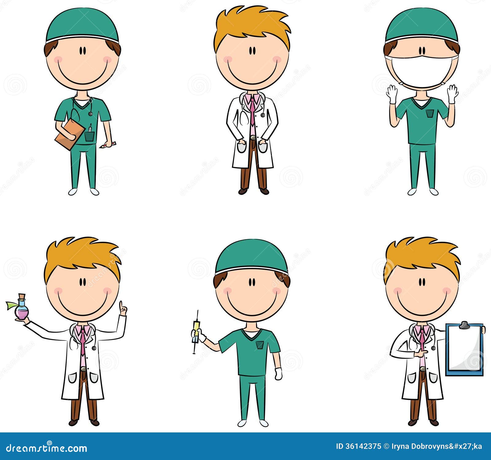 Doctor stock vector. Illustration of human, nurse, medical - 36142375