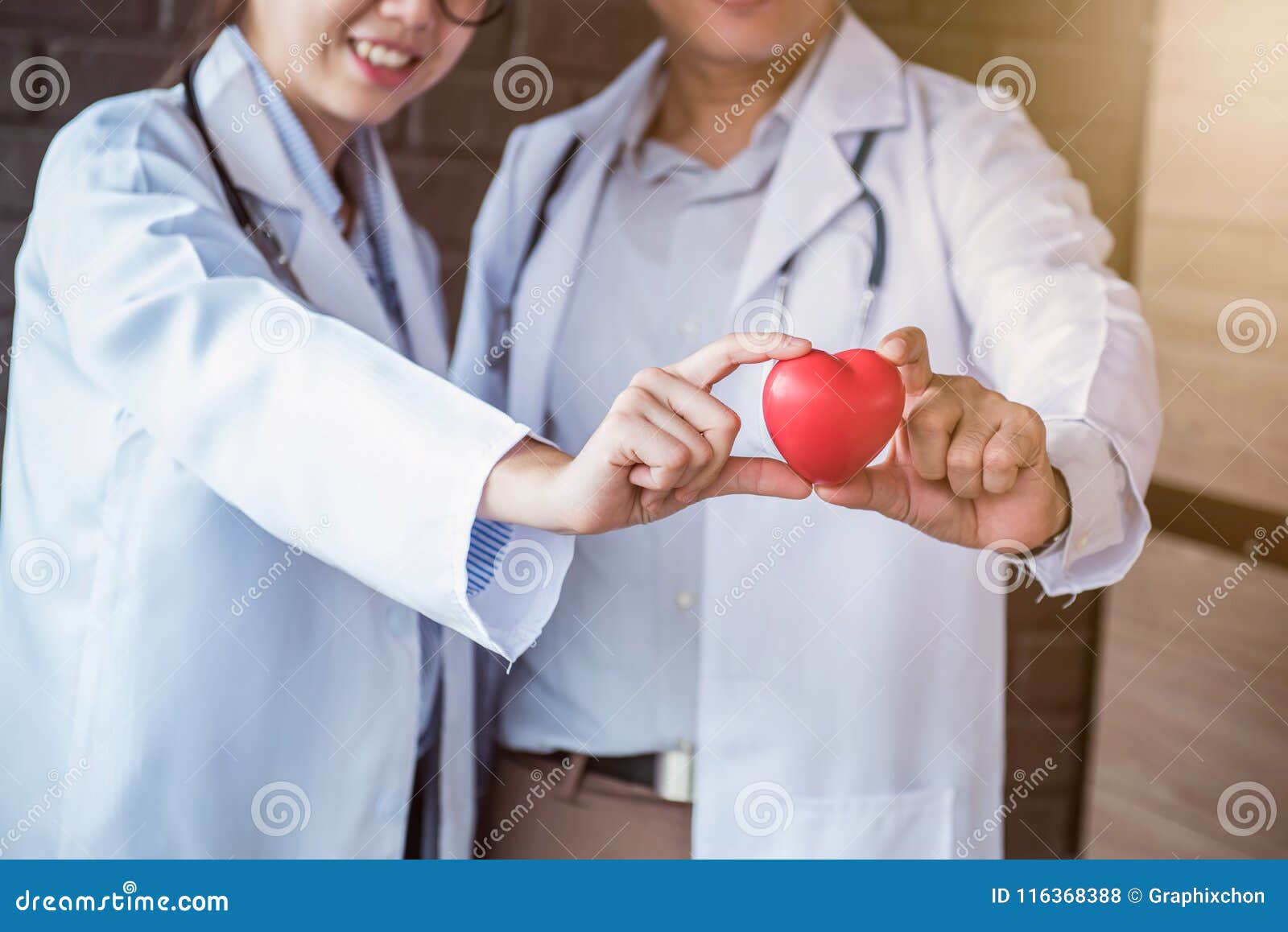 Doctor with Heart Disease Checker Stock Photo - Image of care ...