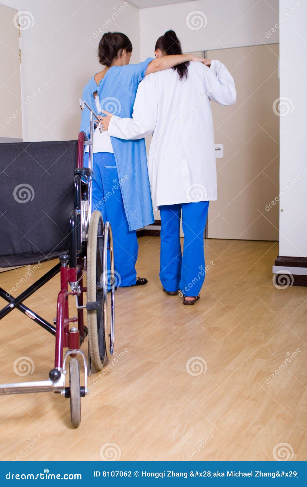 Doctor helping patient stock photo. Image of look, hospitalized - 8107062