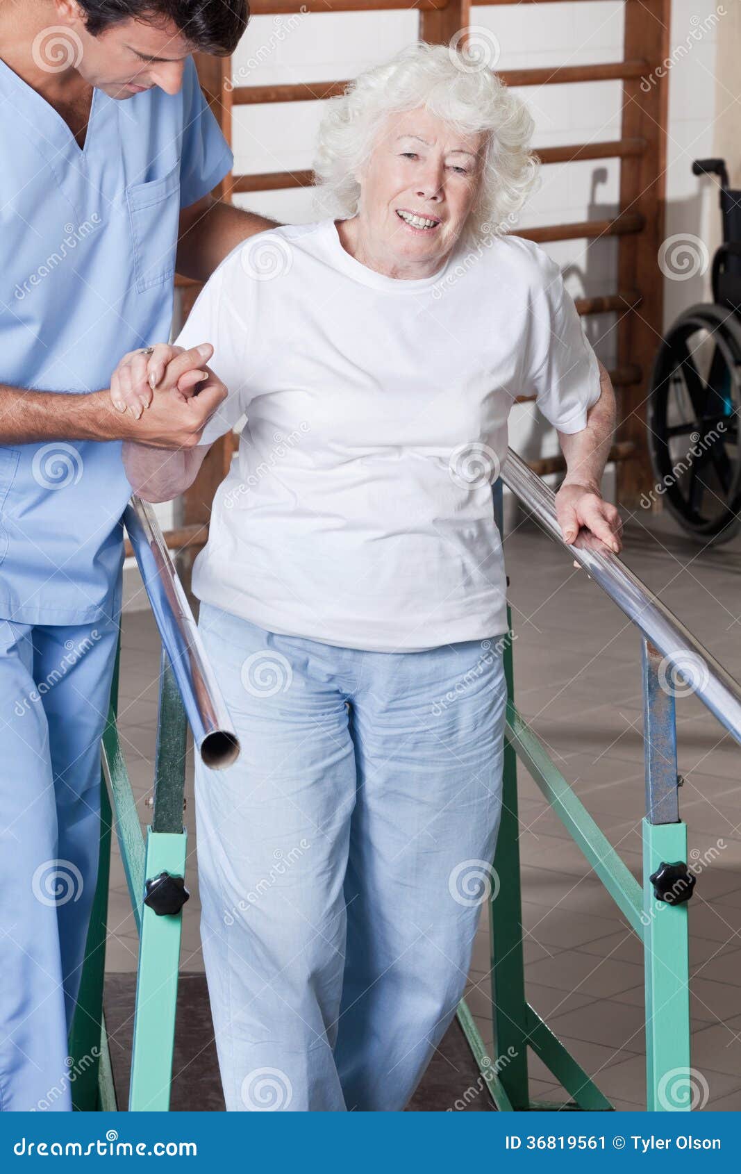 Doctor helping Patient stock image. Image of beam, heal - 36819561
