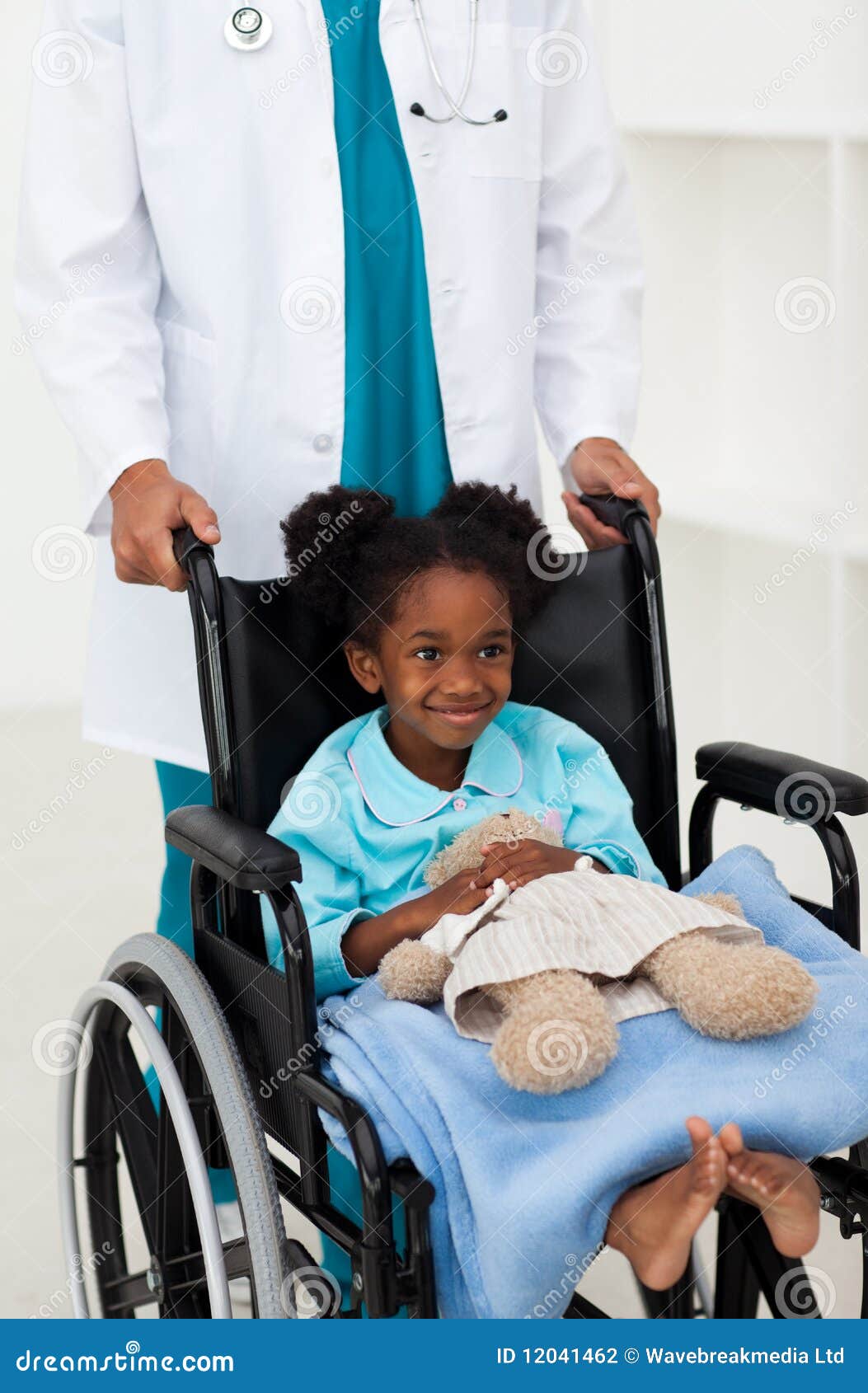Doctor Helping a Sick Child Stock Photo - Image of lovely, females ...