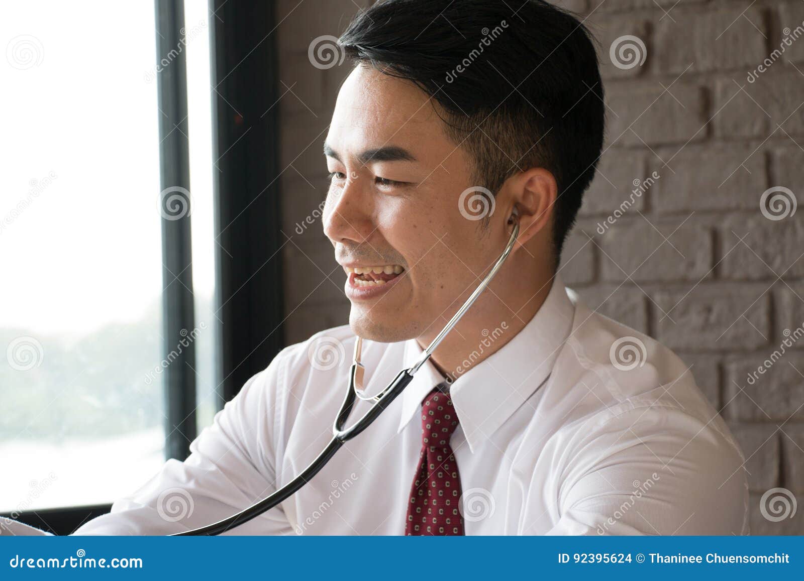 Doctor is in His Private Office Stock Photo - Image of chinese ...