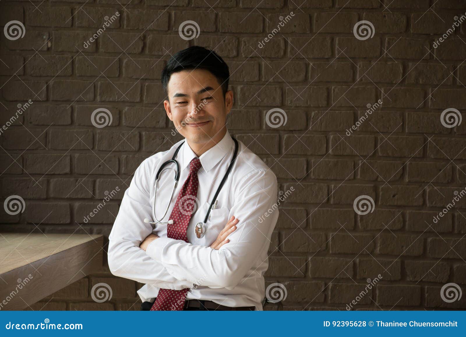 Doctor is in His Private Office Stock Photo - Image of smile, doctors ...