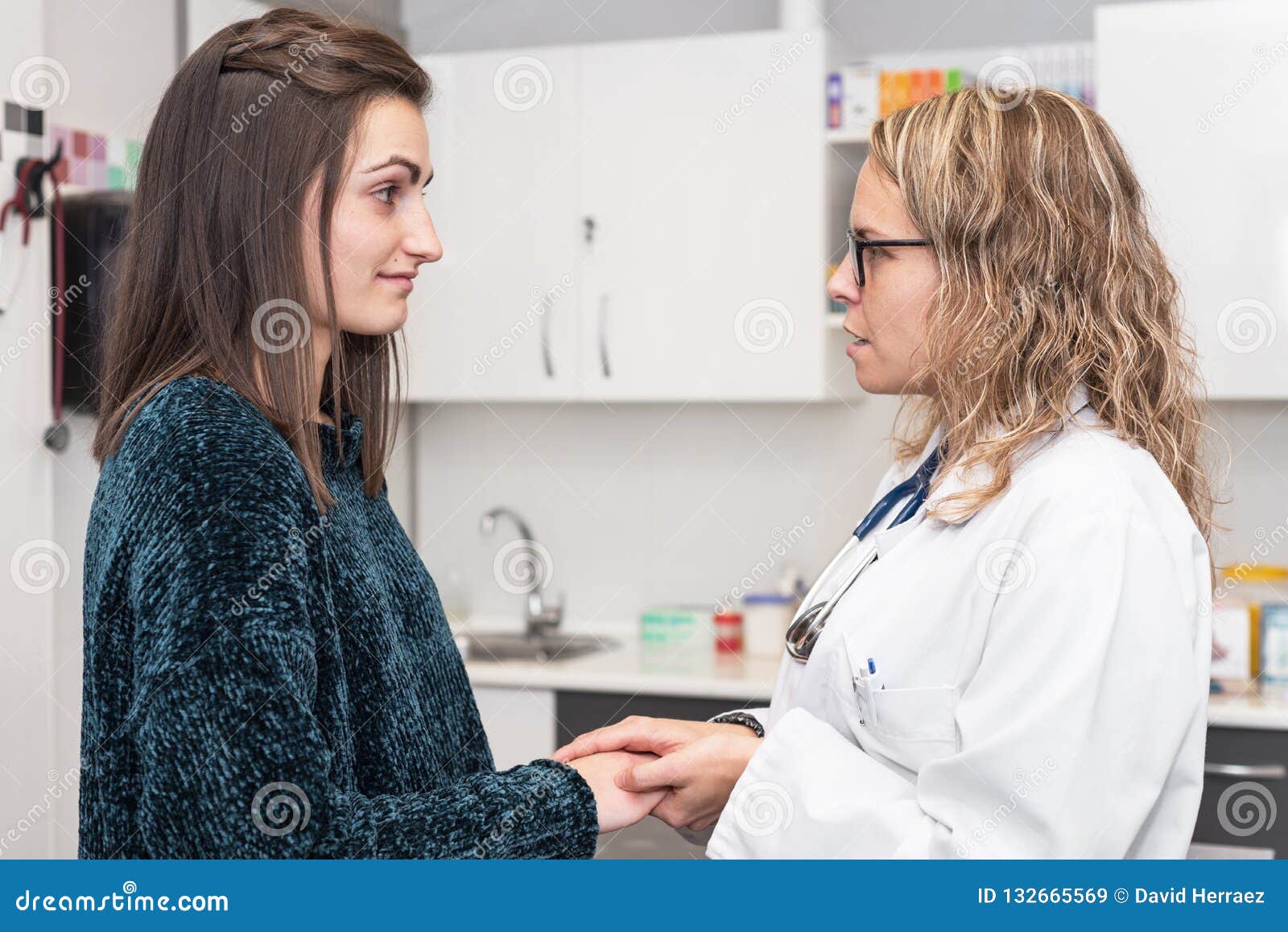 Doctor Holding Patient`s Hands, Helping and Empathy Concept Stock Image ...