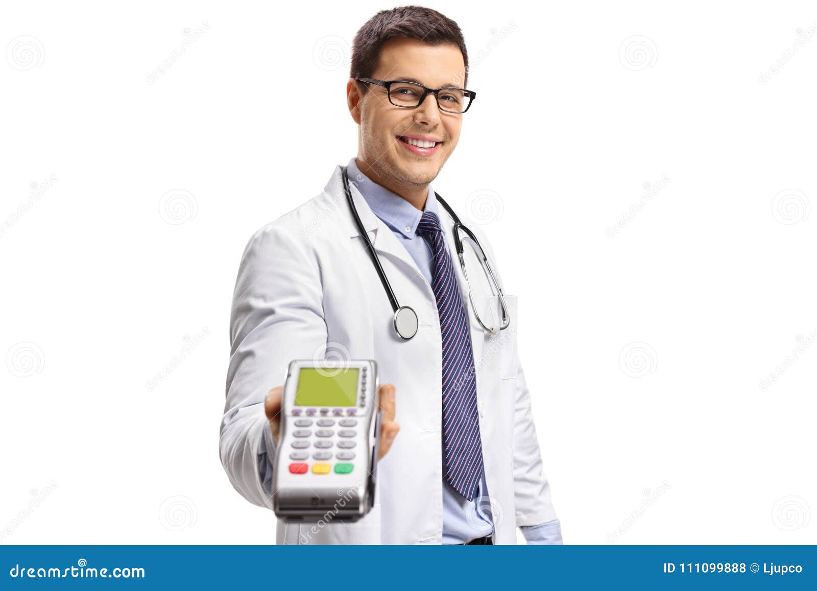Doctor Holding a Payment Terminal Stock Photo - Image of service ... Doctor Holding a Payment Terminal Stock Photo - Image of service ...