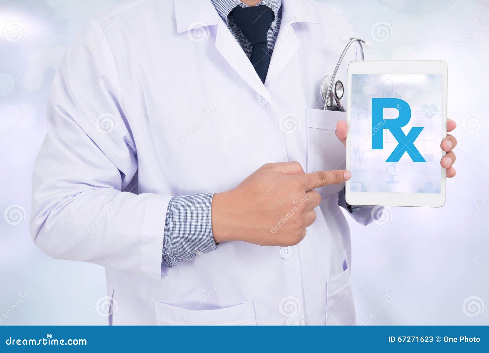 Doctor holding Rx sign stock image. Image of sign, design - 67271623