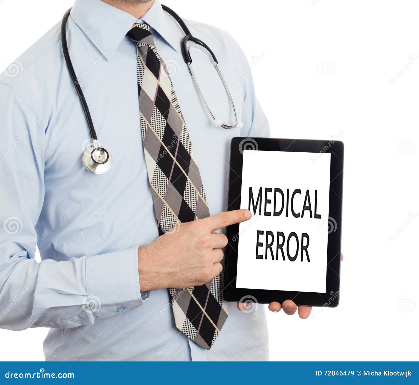 Doctor Holding Tablet - Medical Error Stock Image - Image of healthcare ...
