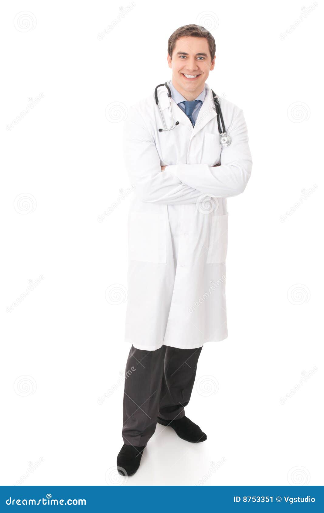 Doctor, isolated stock image. Image of practitioner, person - 8753351