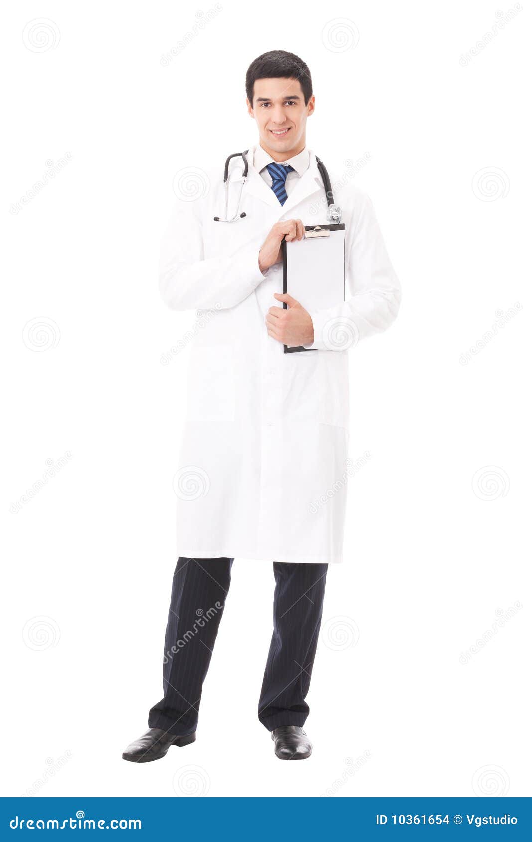 Doctor, isolated on white stock photo. Image of isolation - 10361654