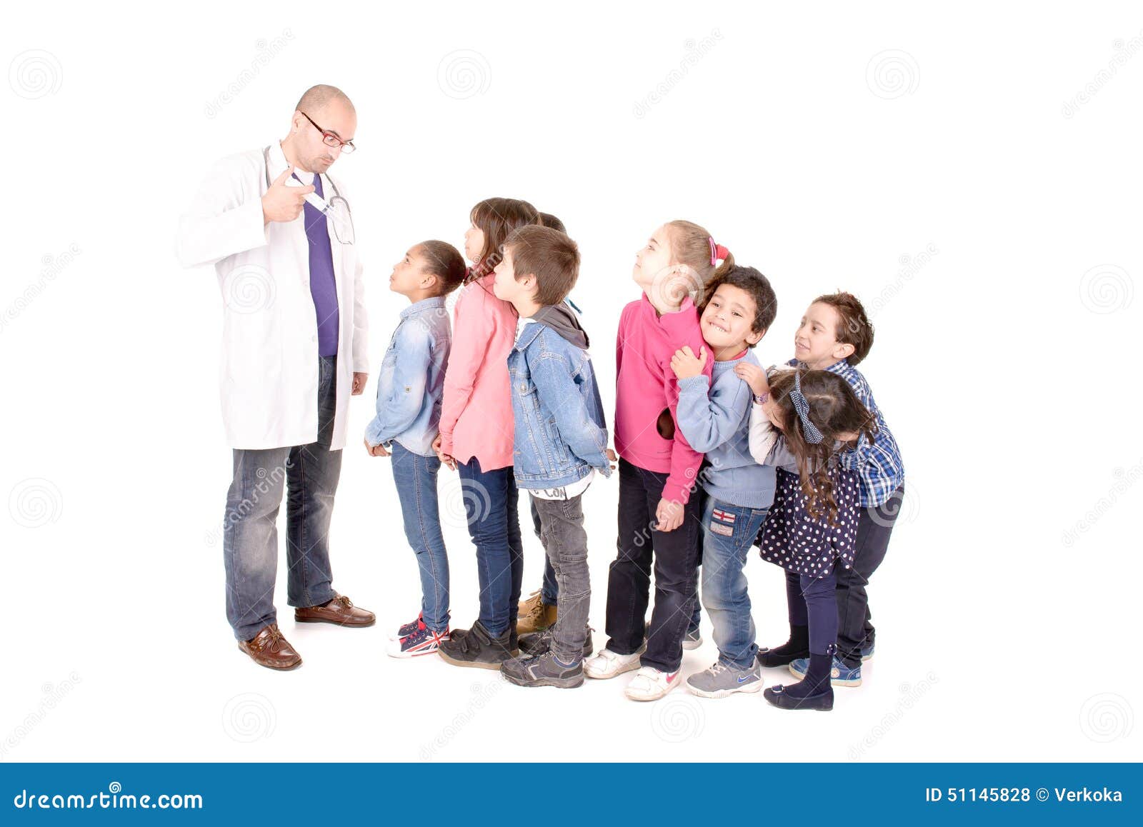 Doctor stock photo. Image of caucasian, child, medic - 51145828