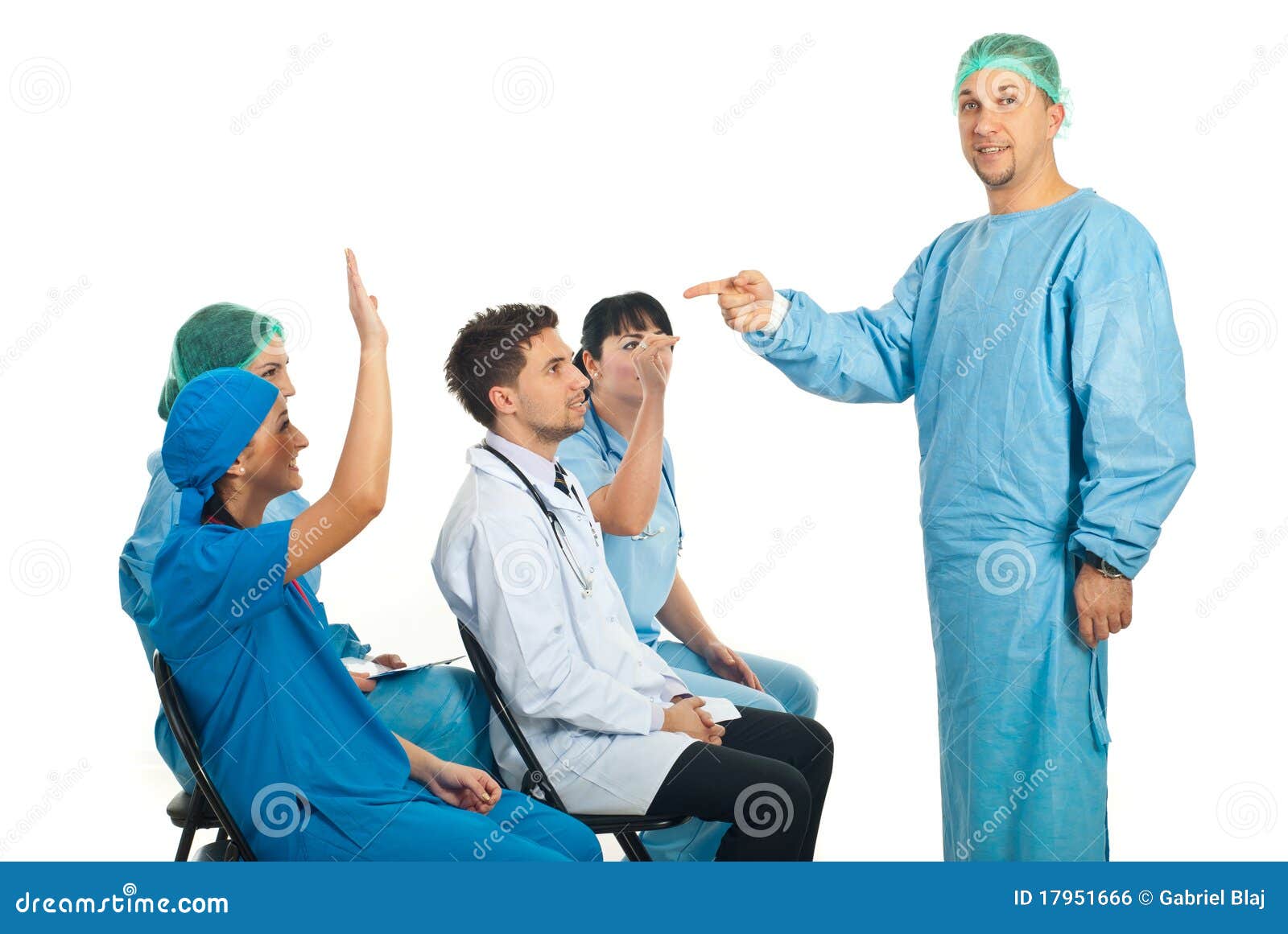Doctor knowledge stock photo. Image of five, happy, class - 17951666