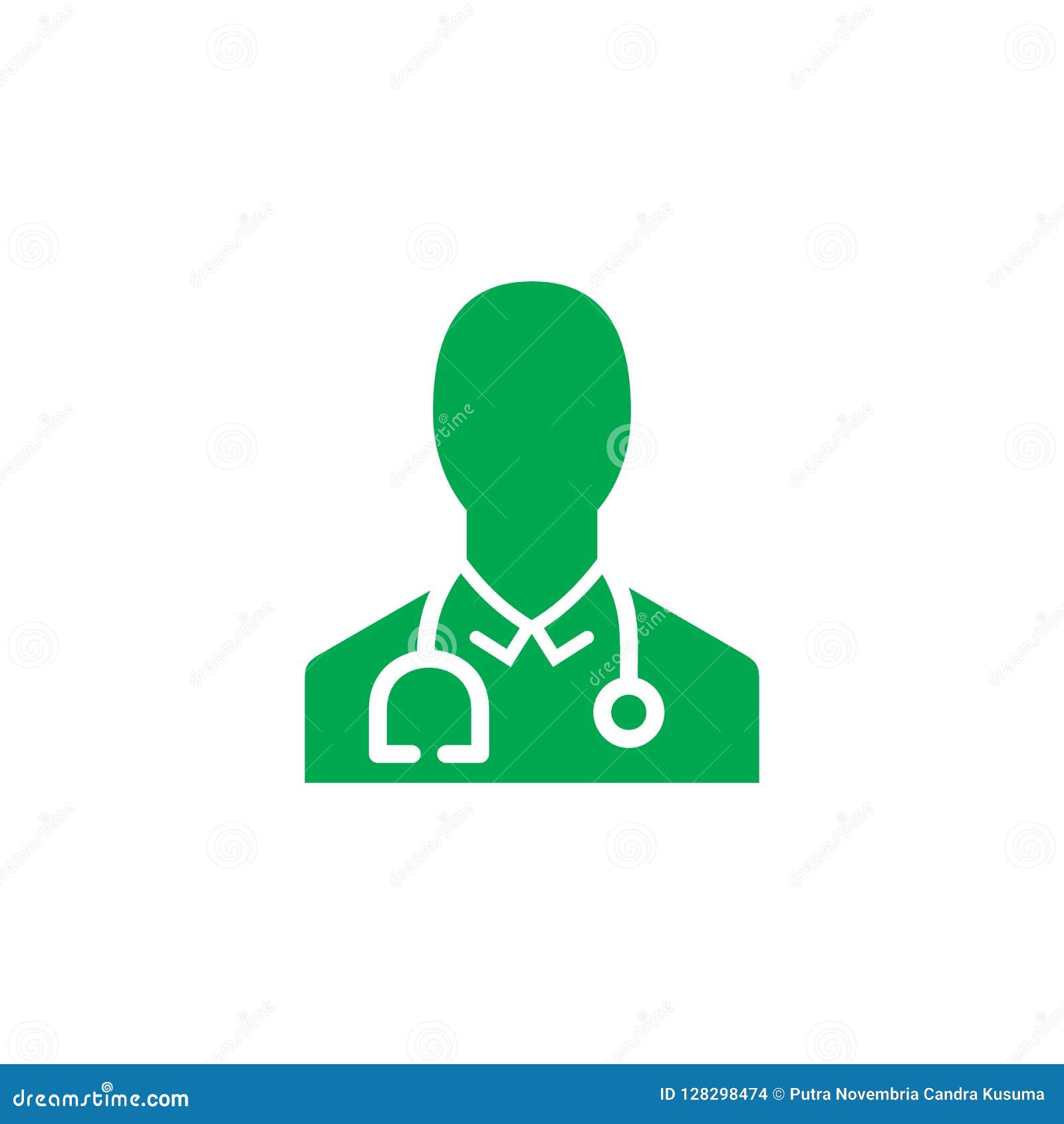 Doctor Logo Icon Design stock vector. Illustration of creative - 128298474