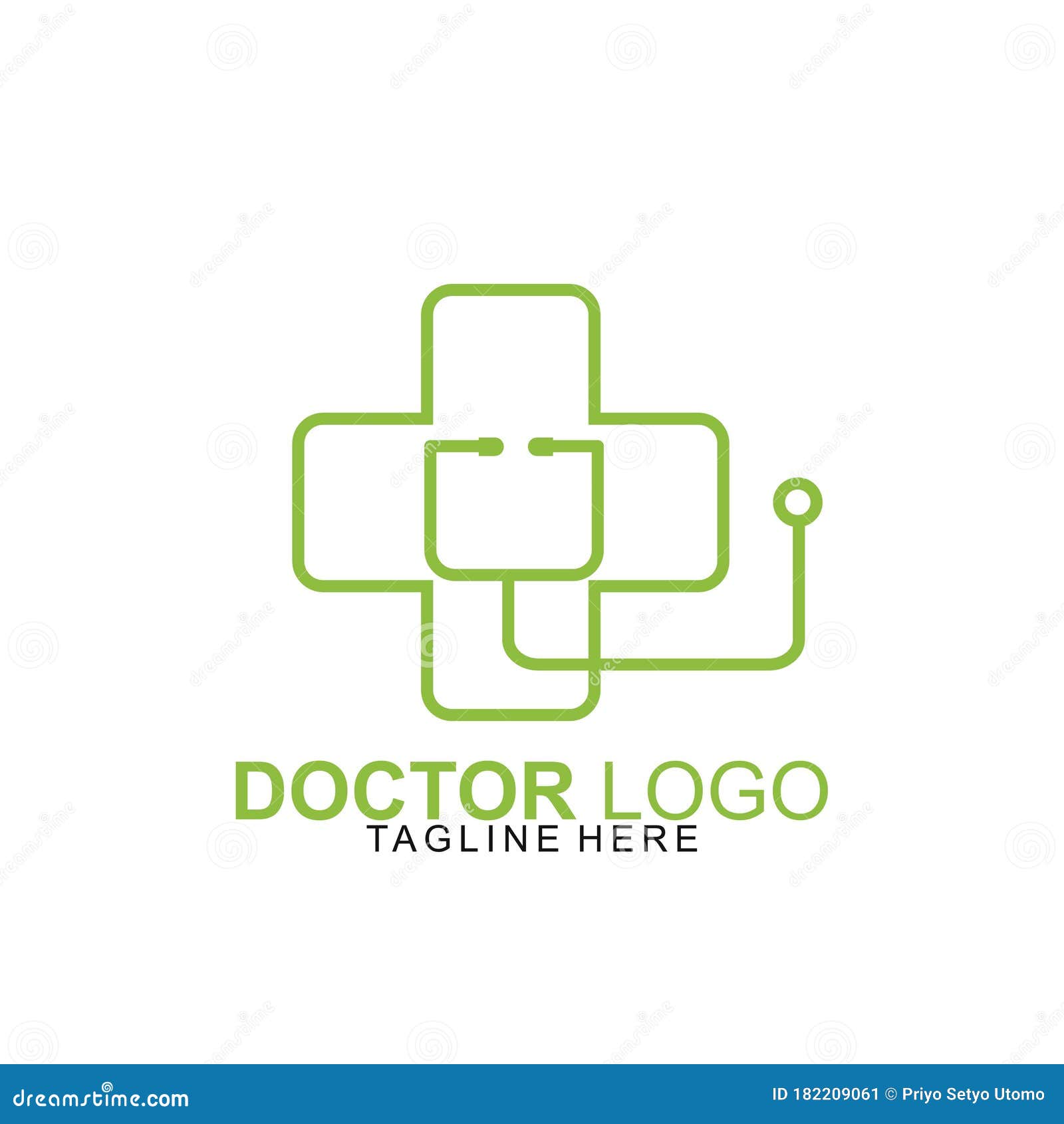 Doctor Logo Template Design Stock Illustration - Illustration of vector ...