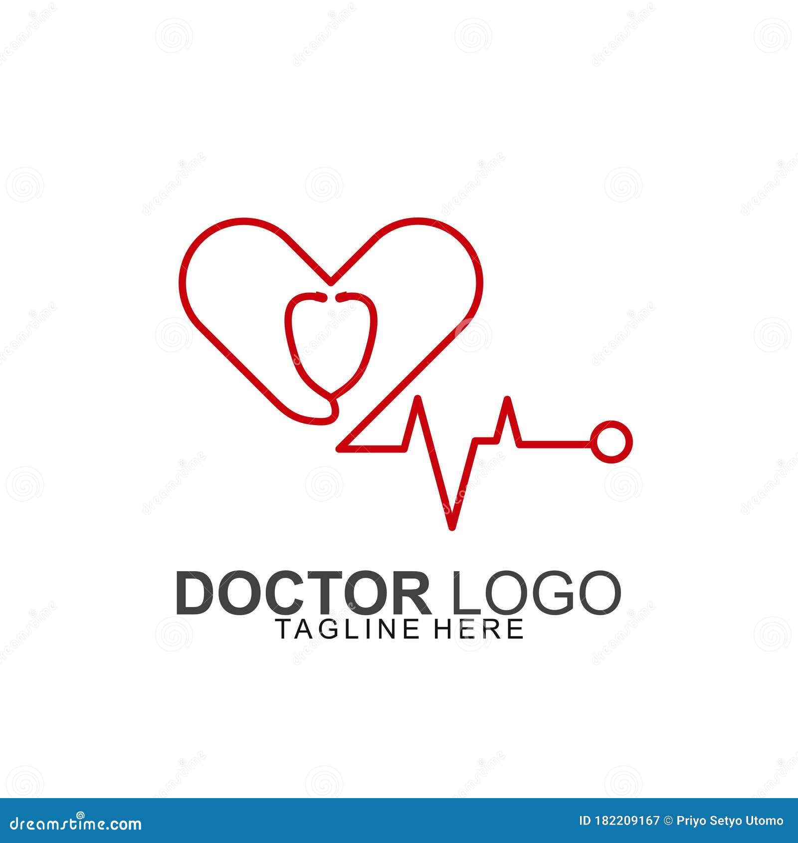 Doctor Logo Template Design Stock Illustration - Illustration of clinic ...