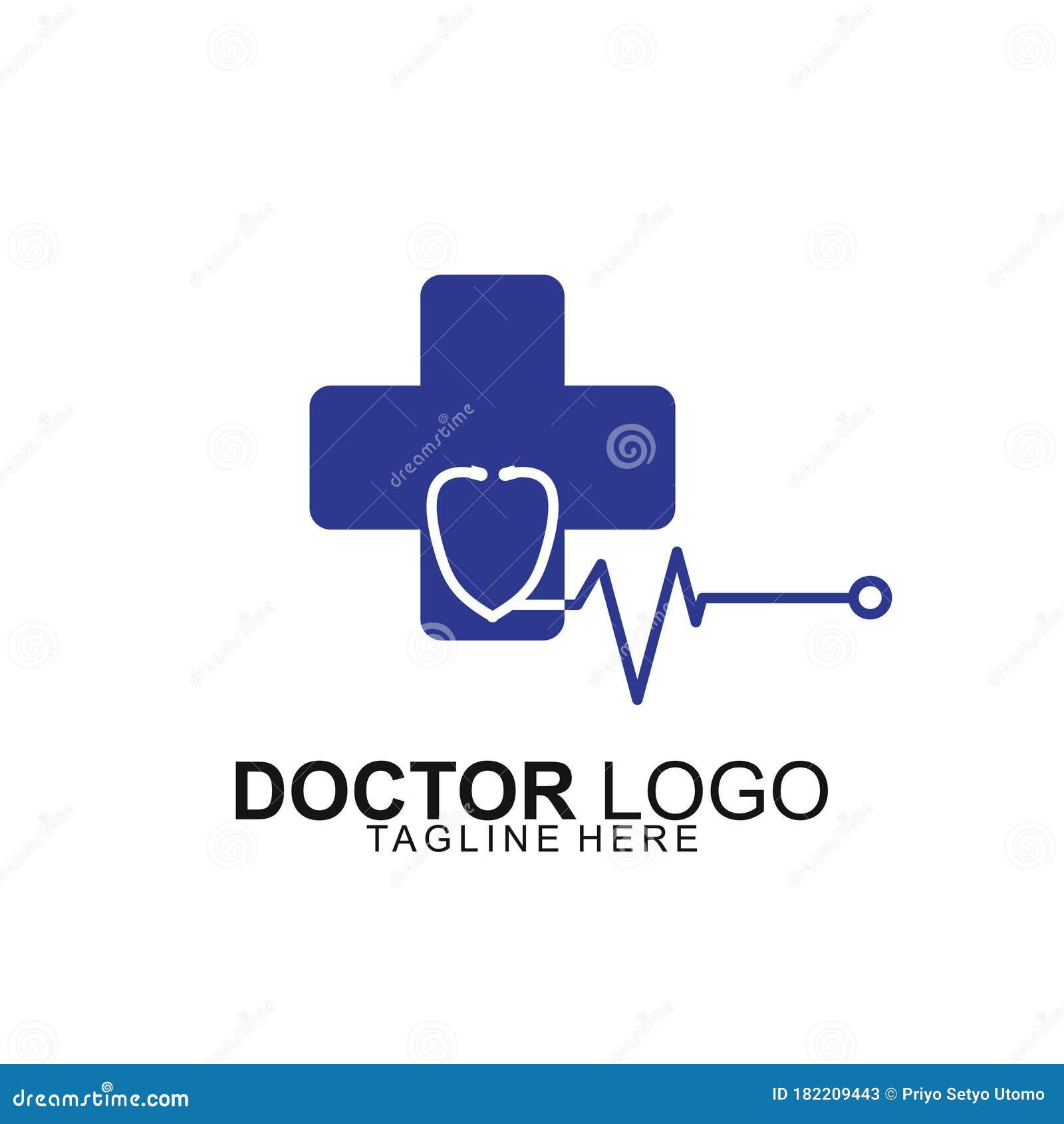 Doctor Logo Template Design Stock Illustration - Illustration of mobile ...