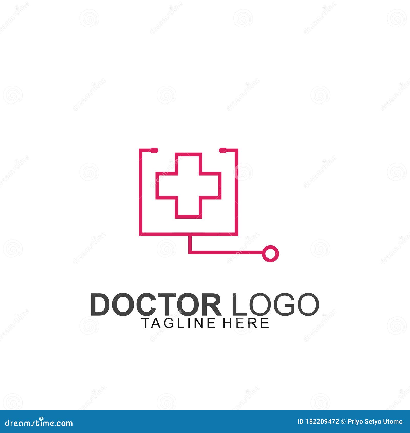 Doctor Logo Template Design Stock Illustration - Illustration of ...